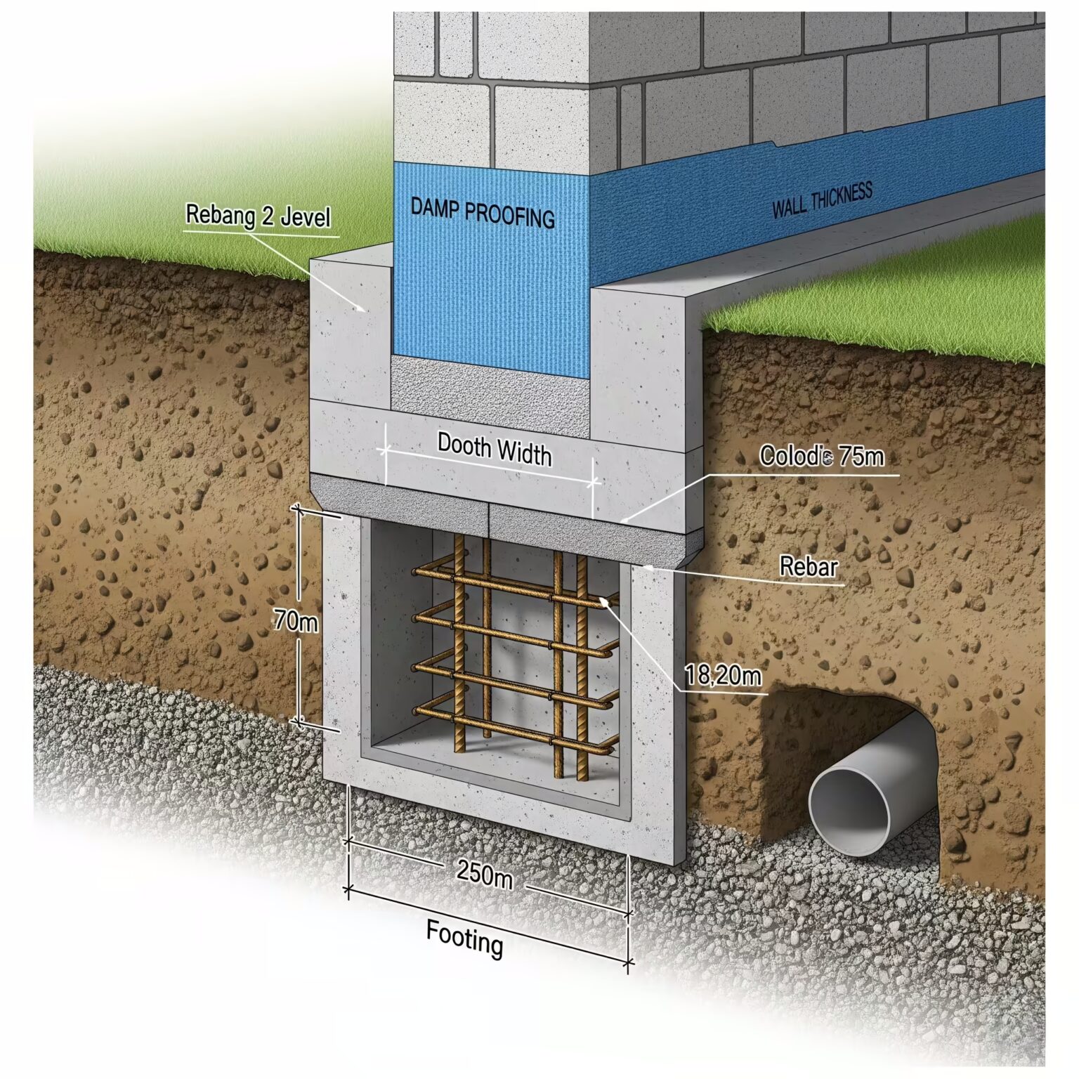 Wall Footings: Types, Construction, and Importance